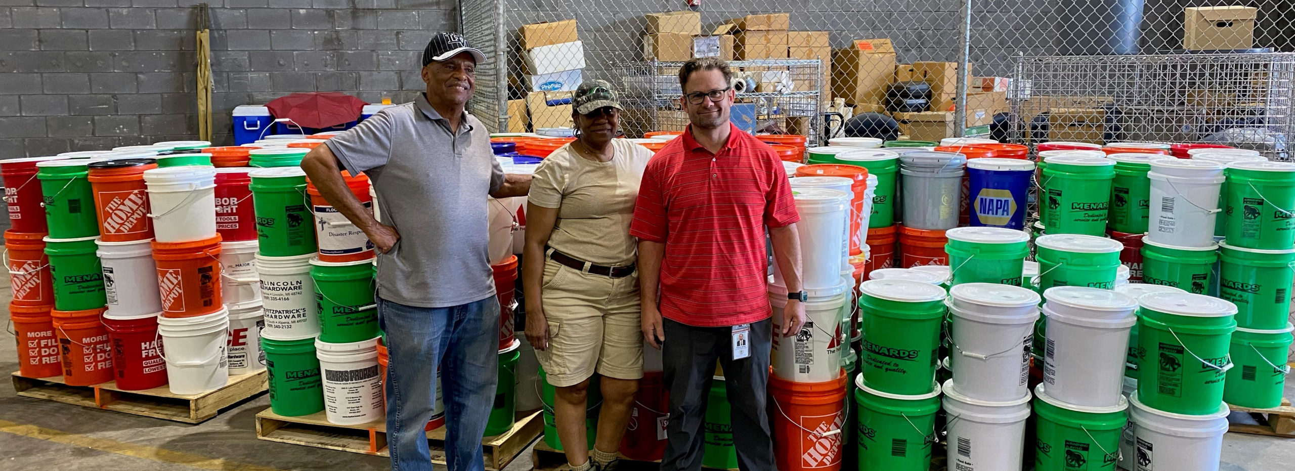 Flood Buckets to the Rescue - Michigan District, LCMS