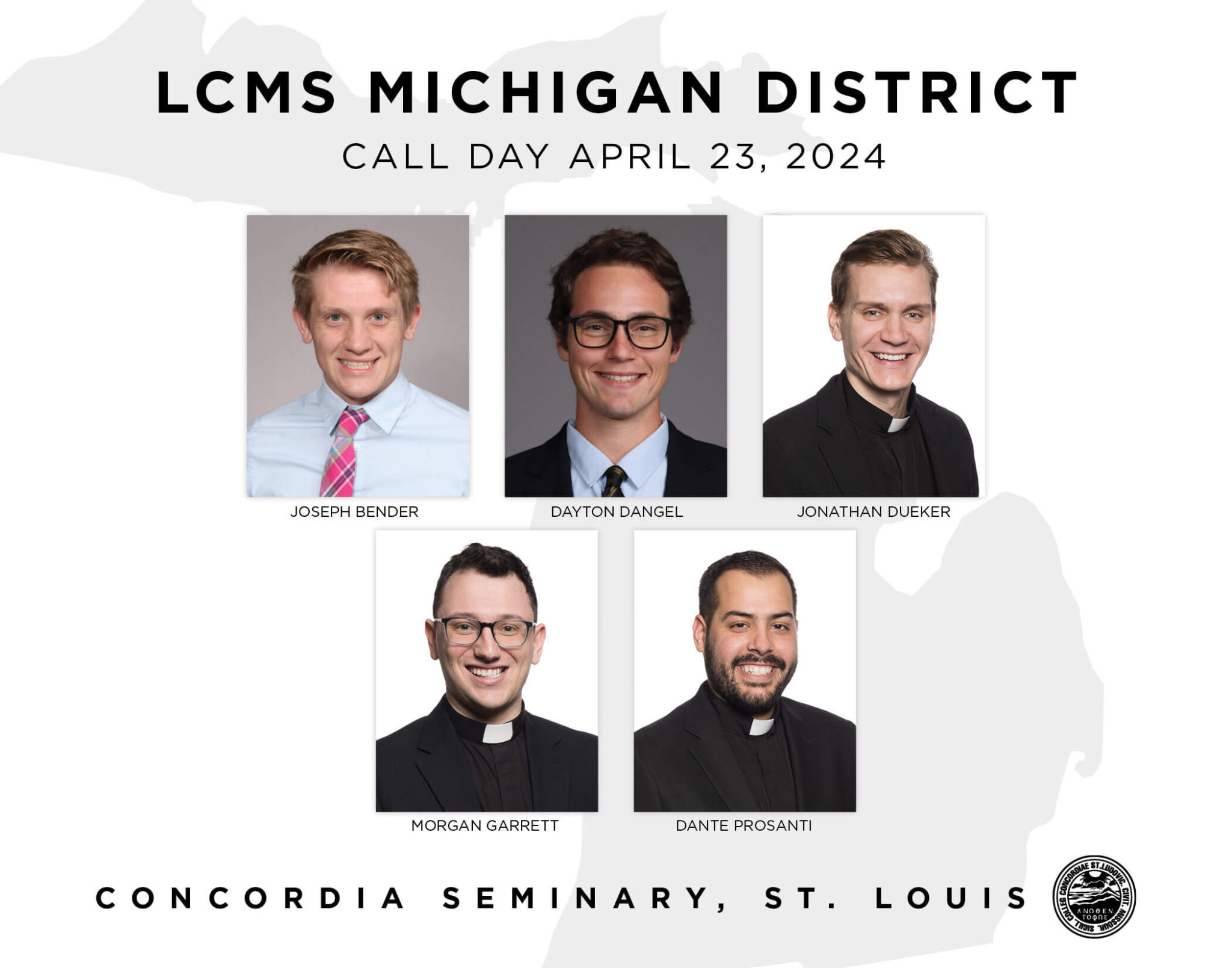 Michigan District, LCMS Welcomes 10 New Church Workers - Michigan ...